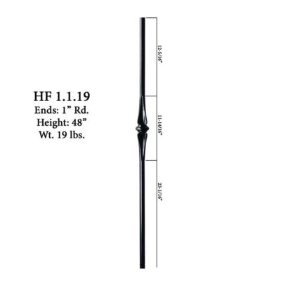 16.3.10 Level Base Collar | Ironwood Connection | Stair & Railing Company