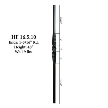 16.3.10 Level Base Collar | Ironwood Connection | Stair & Railing Company