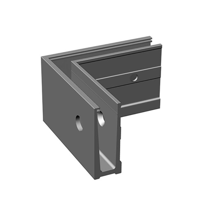 Wall Mount U Channel 120 x 45 mm | Ironwood Connection | Stair ...