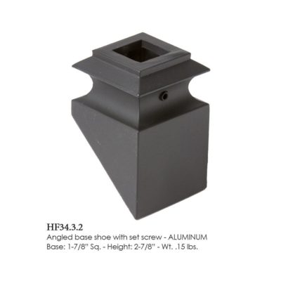16.3.10 Level Base Collar | Ironwood Connection | Stair & Railing Company