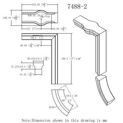 6002 Modern Wood Handrail – Red Oak | Ironwood Connection | Stair ...