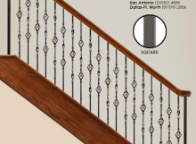 Popular Iron Baluster Patterns | Organized by Style